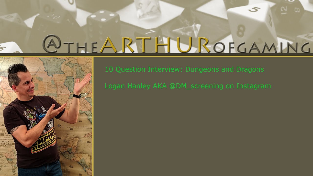 10 Question Interview - D&D Style - Logan Hanley - YouTube