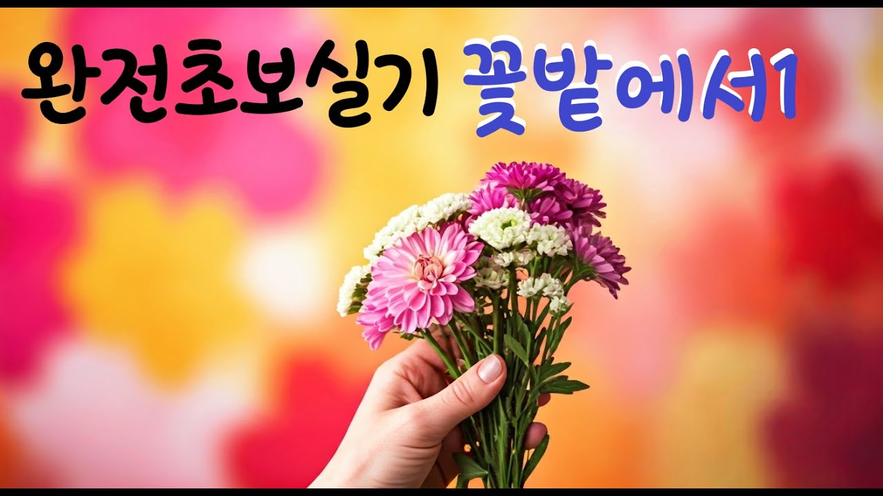 완전기초실기 - 동요꽃밭에서1 - YouTube