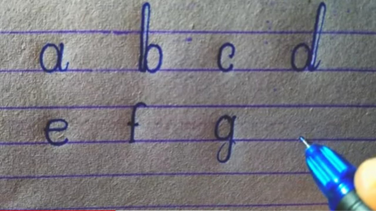 English small letter writing//english small letter handwriting ...