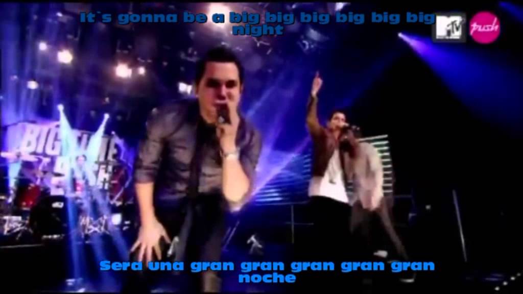 Big Time Rush - Big Night /letra - lyrics - YouTube