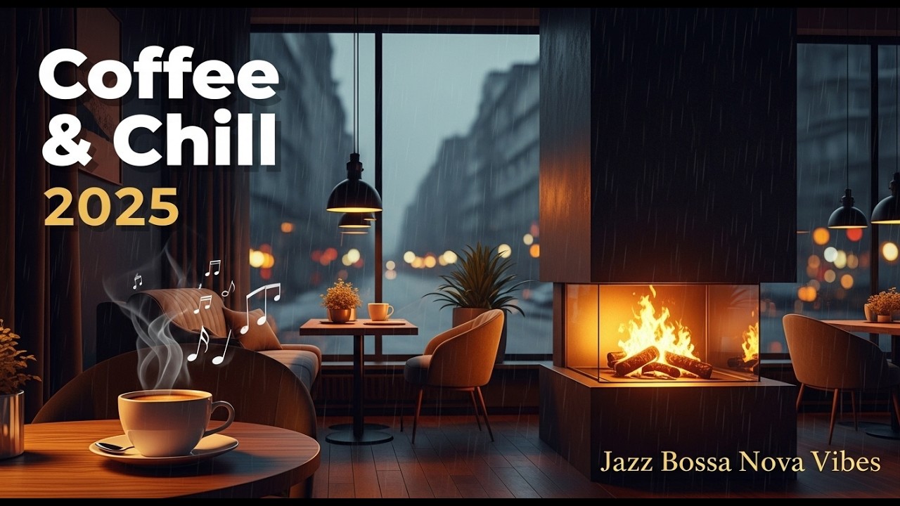 Coffee & Chill 2025 ☕ Sérgio Mendes & Laufey Inspired | Cafe Jazz Bossa ...
