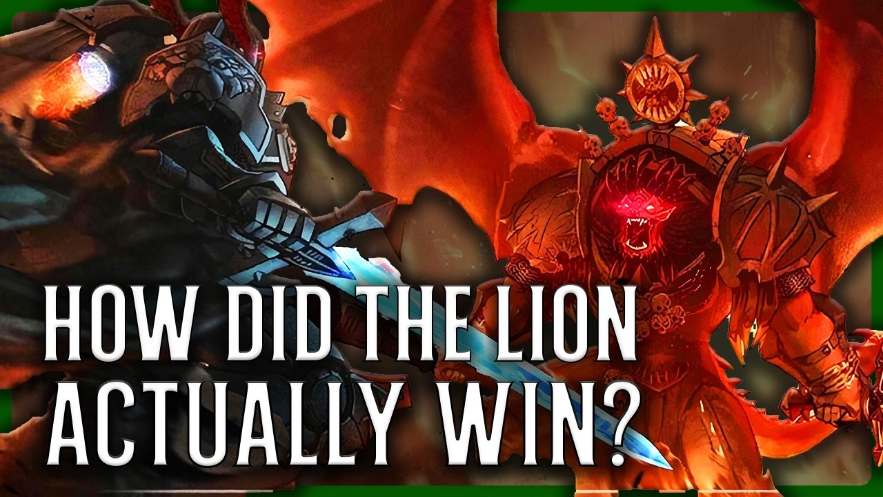 The Lion vs Angron's Epic Duel EXPLAINED By An Australian | Warhammer ...