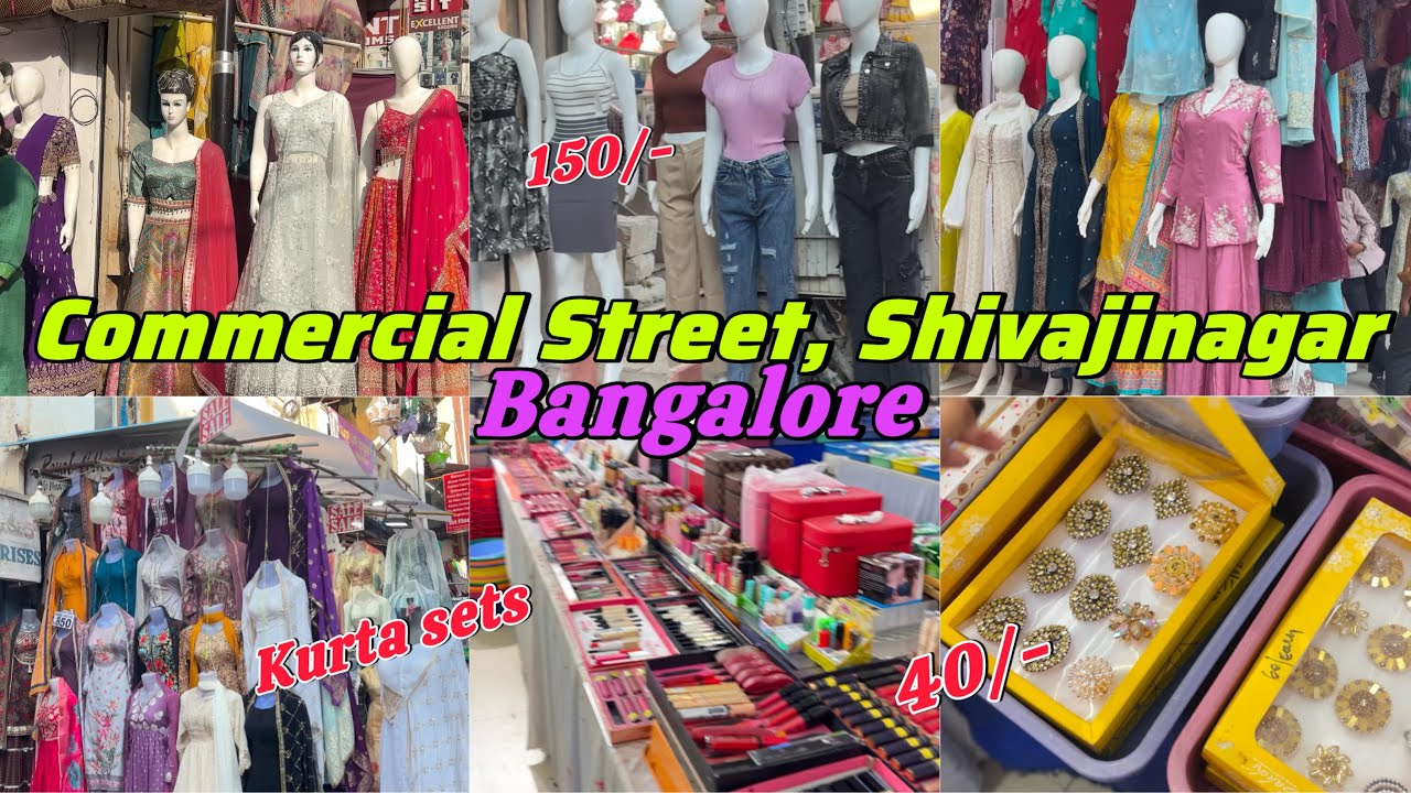 Commercial Street Bangalore🛒 | Where to shop 🛍️| Shopping guide ...