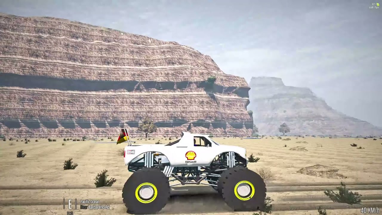 GTA 5 Porsche and EU Champion Monster Truck mods oi3 ViP FiveM - YouTube