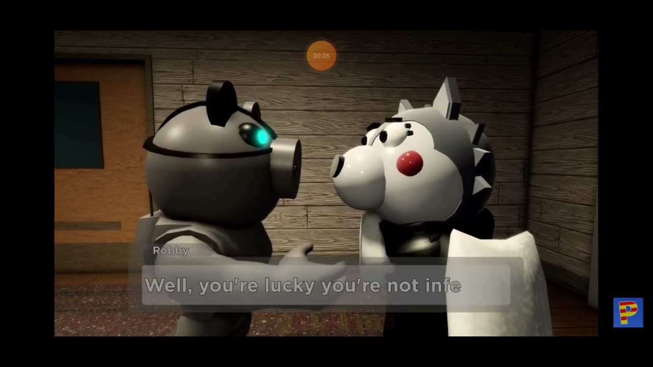 Willow wolf being SUS Pghlfilms Piggy RP film moment - YouTube