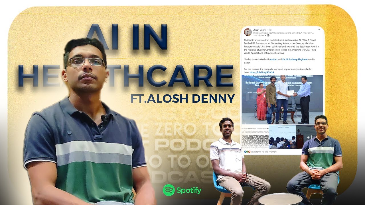 AI in Healthcare | Alosh Denny on Healthcare Innovation | Zero to One ...