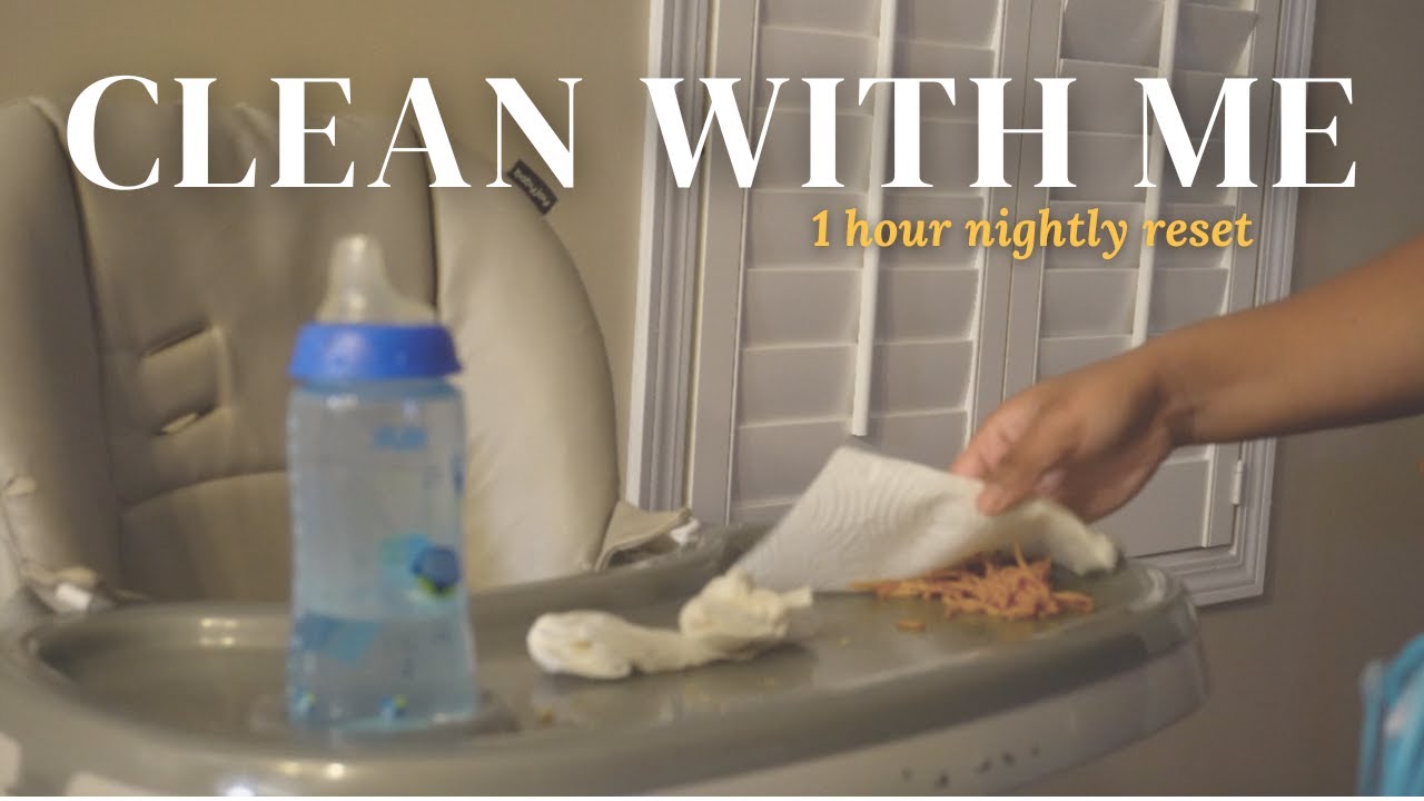 CLEAN WITH ME | CLOSING SHIFT ROUTINE + NIGHT TIME RESET - YouTube