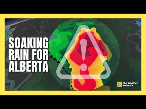 Multi-day rain event brings flooding concerns to Alberta | #forecast