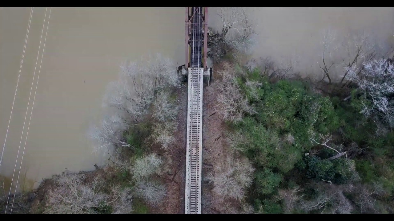 4K Aerial View - Kershaw County Riverside Park - Lugoff and Camden ...