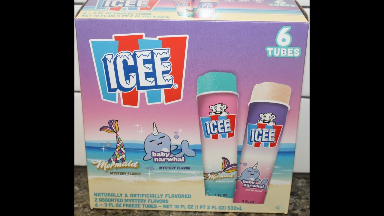 ICEE Mystery Flavor: Mermaid & Baby Narwhal Review - YouTube