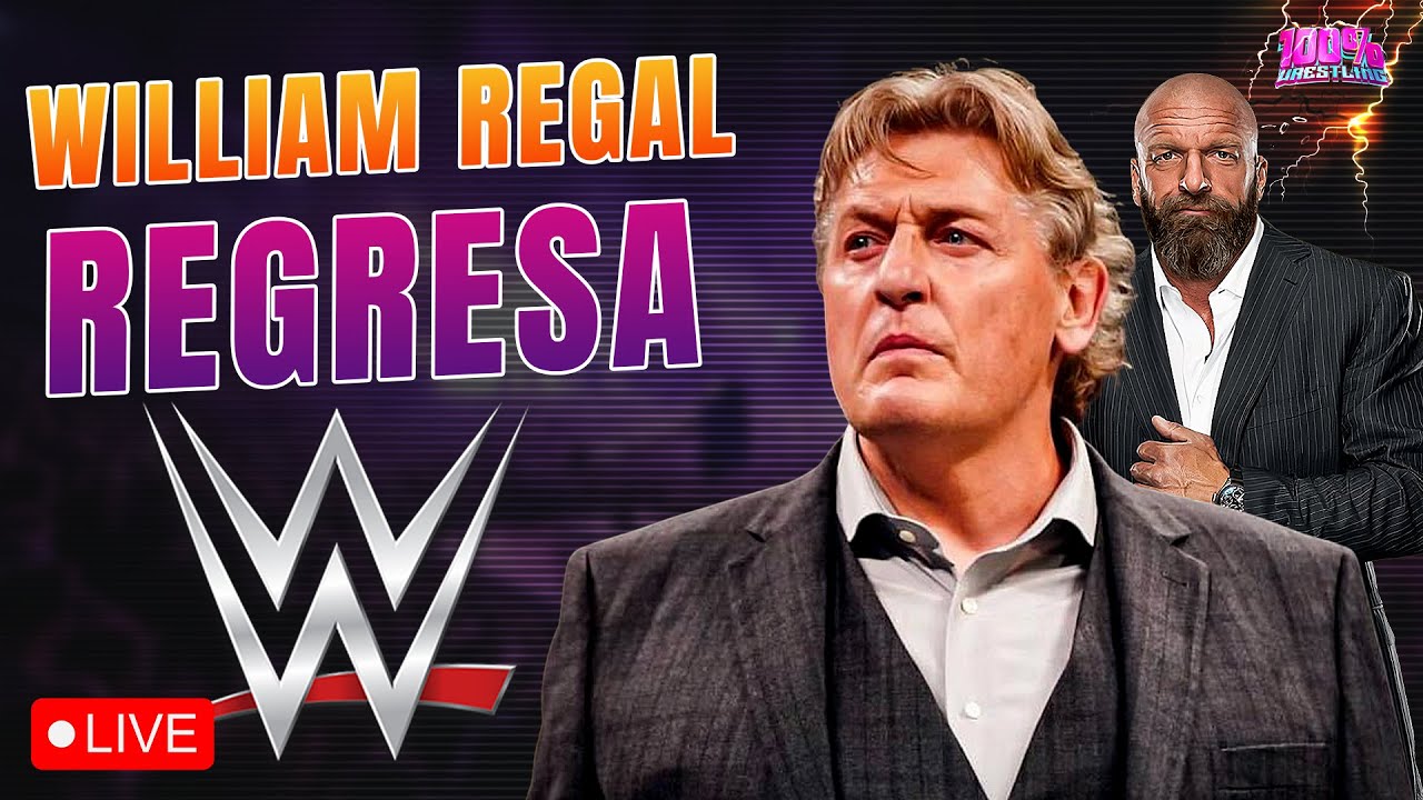 🔴LIVE. William Regal FIRMA con WWE! - YouTube