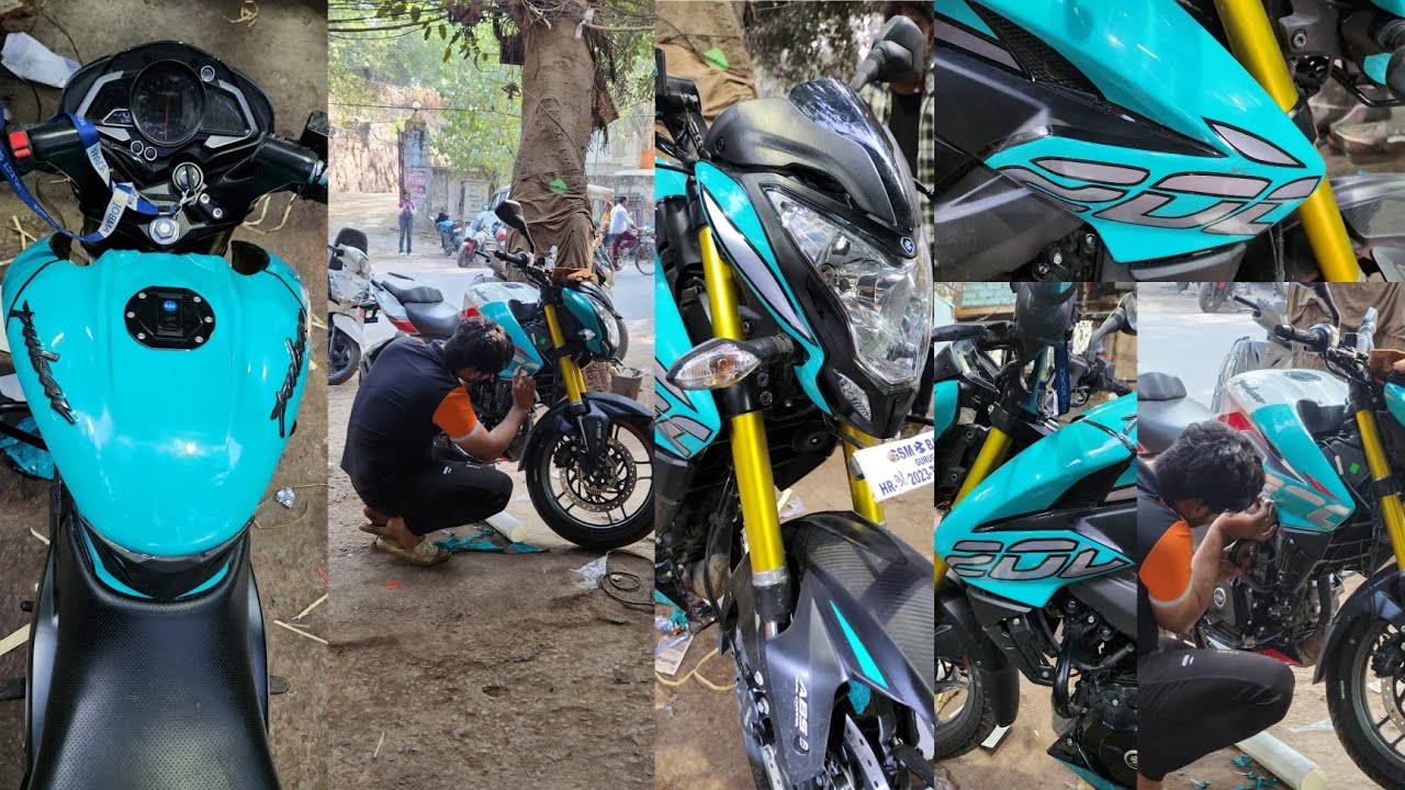 Bajaj Ns 200 ️ full Modify || Ns lover || The King modified_ _ Ns in India modification - YouTube