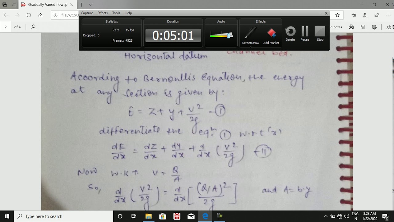 VGVF AND EQUATION OF GVF - YouTube