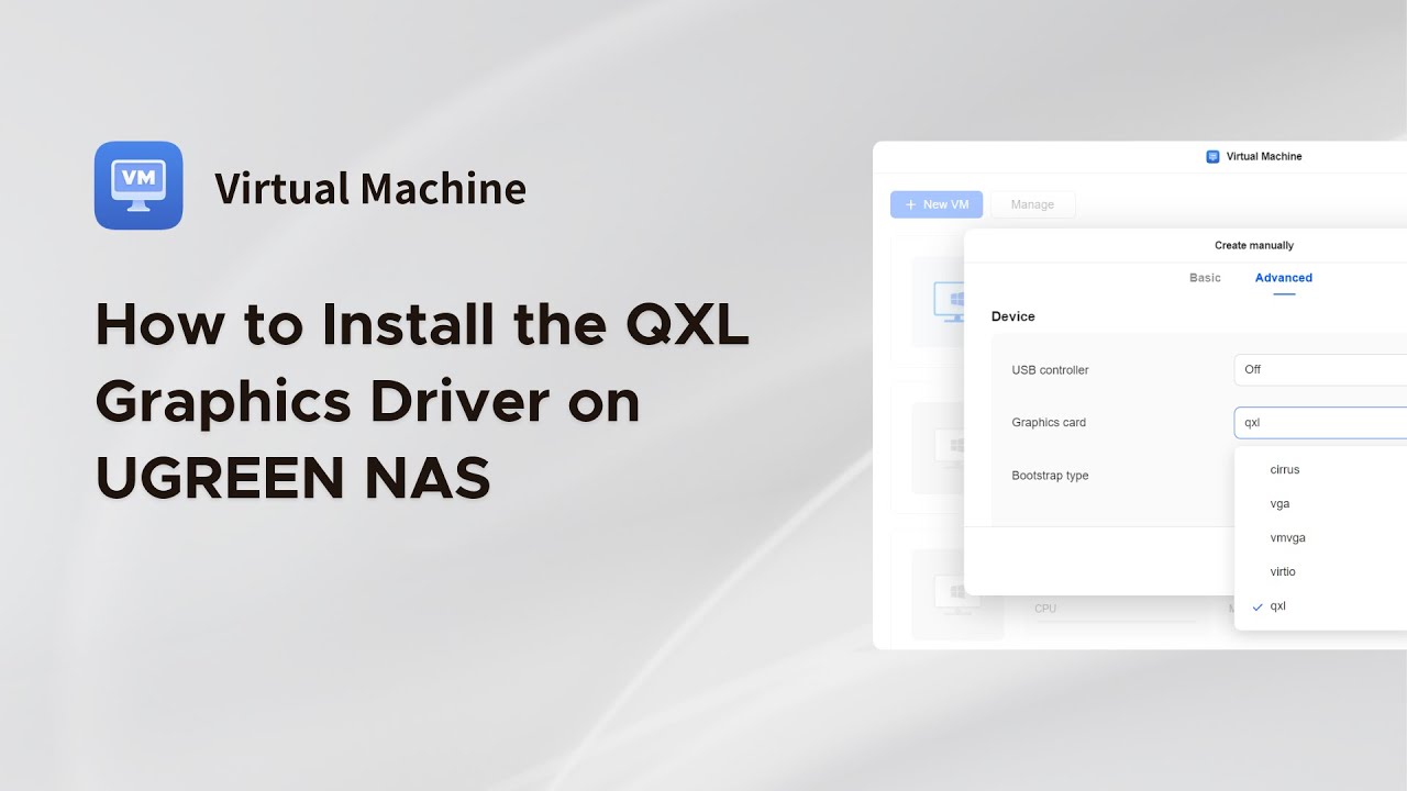 UGREEN NASync Tutorial Series - How to Install the QXL Graphics Driver on UGREEN NAS - YouTube
