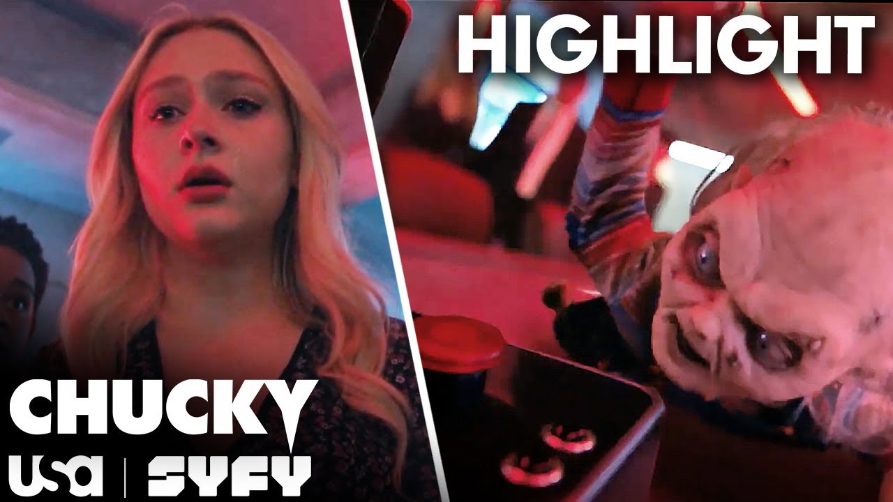 Chucky Fires a Nuke: "F*ck Santa!" | Chucky (S3 E6) | SYFY & USA ...