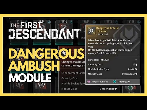 Where to get Dangerous Ambush Mod in The first descendant - YouTube