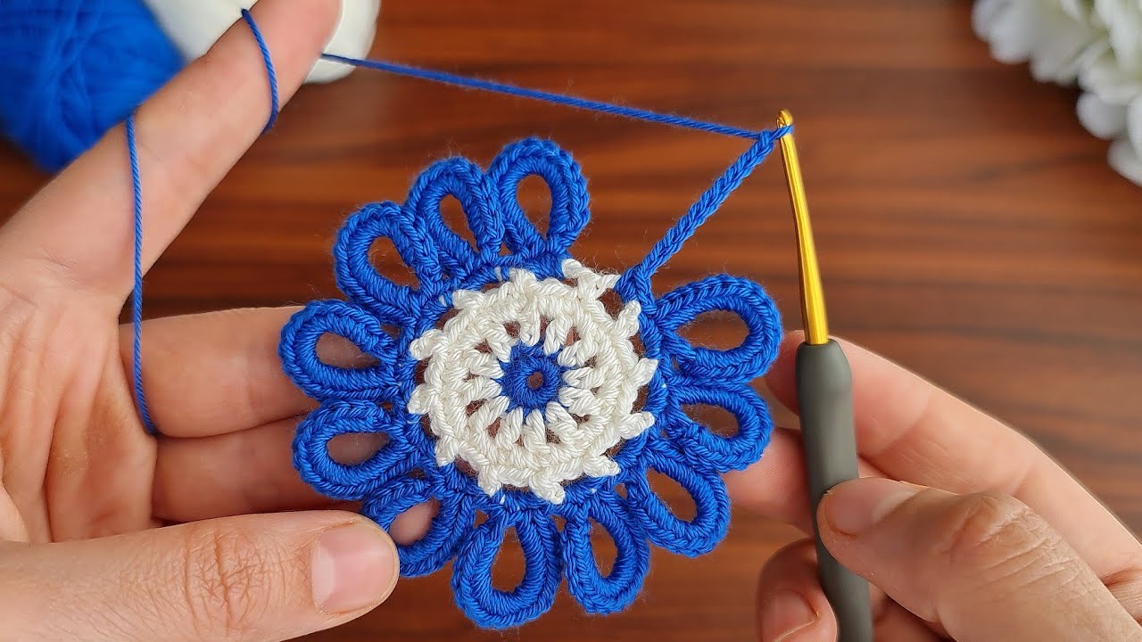 VERY NICE IDEA !😍 How to crochet supla ,motif ,decorative model. MY ...