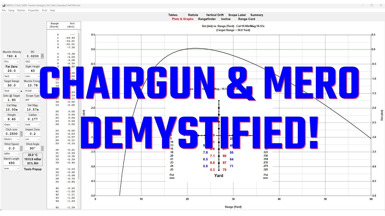 9 - Master Air Rifle Ballistics Software in 5 Easy Steps - YouTube