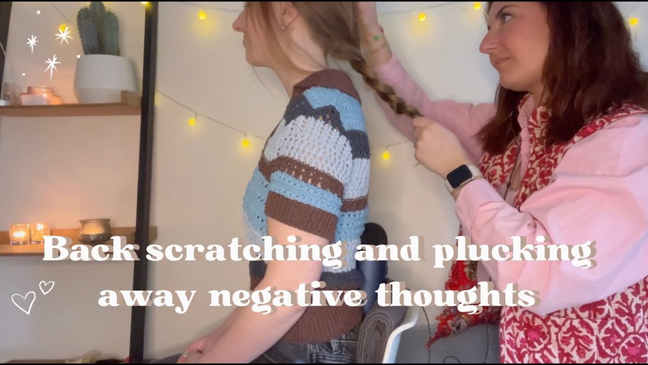 ASMR Back Scratching | Hair Play 🫶🏼 | Back Tracing (Games) - YouTube