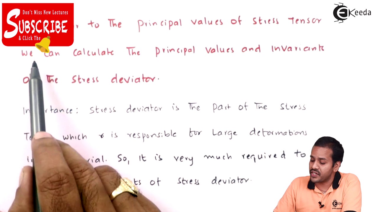 Hydrostatic and Deviatoric Stresses - YouTube