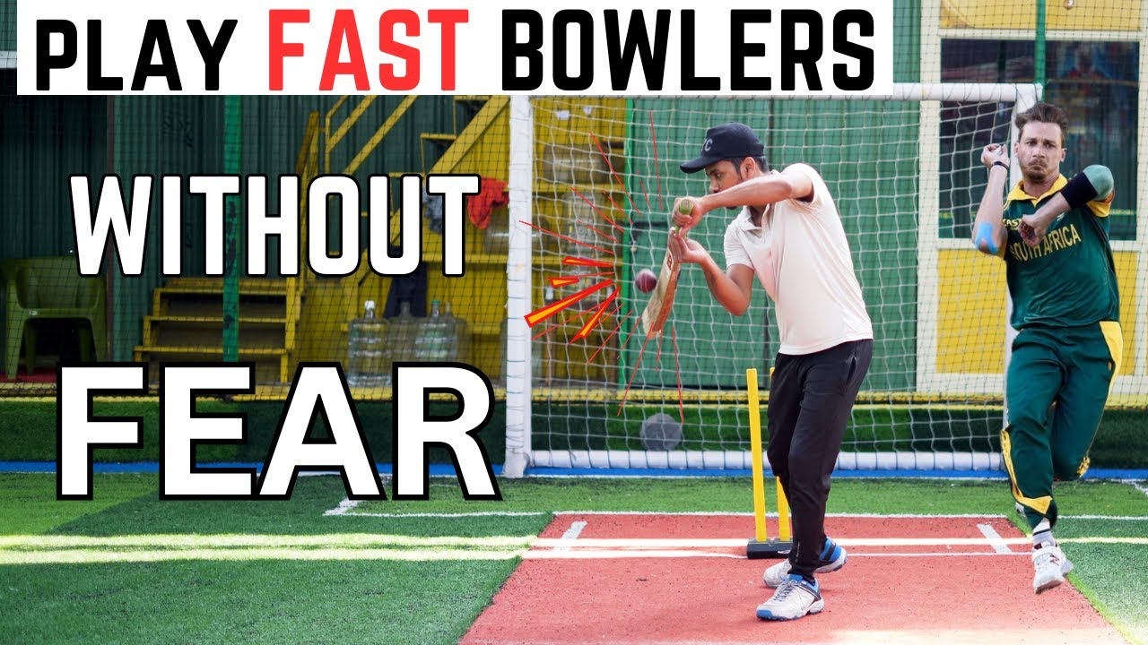 How to Play Fast bowlers without Fear ! @cricketmastery - YouTube