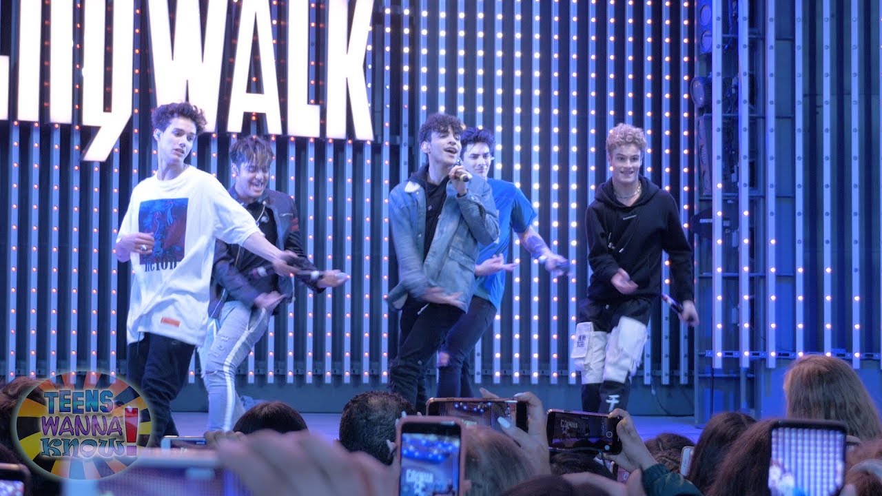 In Real Life CRAZY AF LIVE performance @Citywalk + Interviews - YouTube