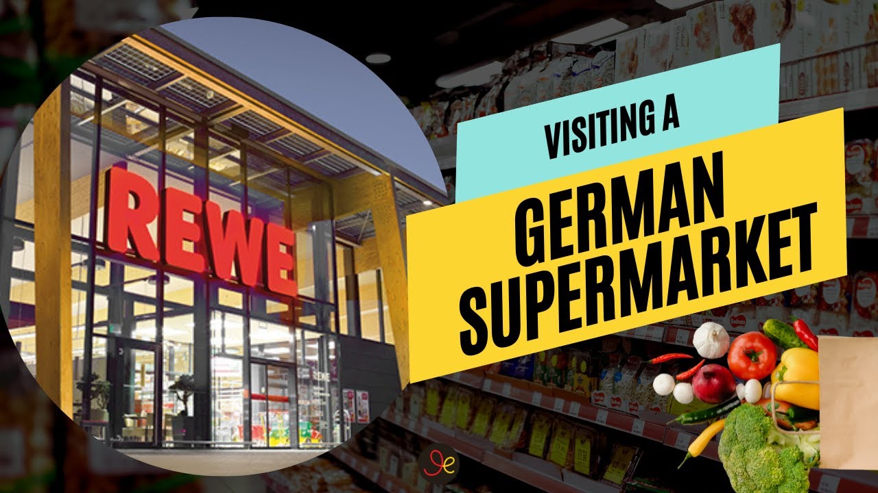 Shopping at a German supermarket - YouTube