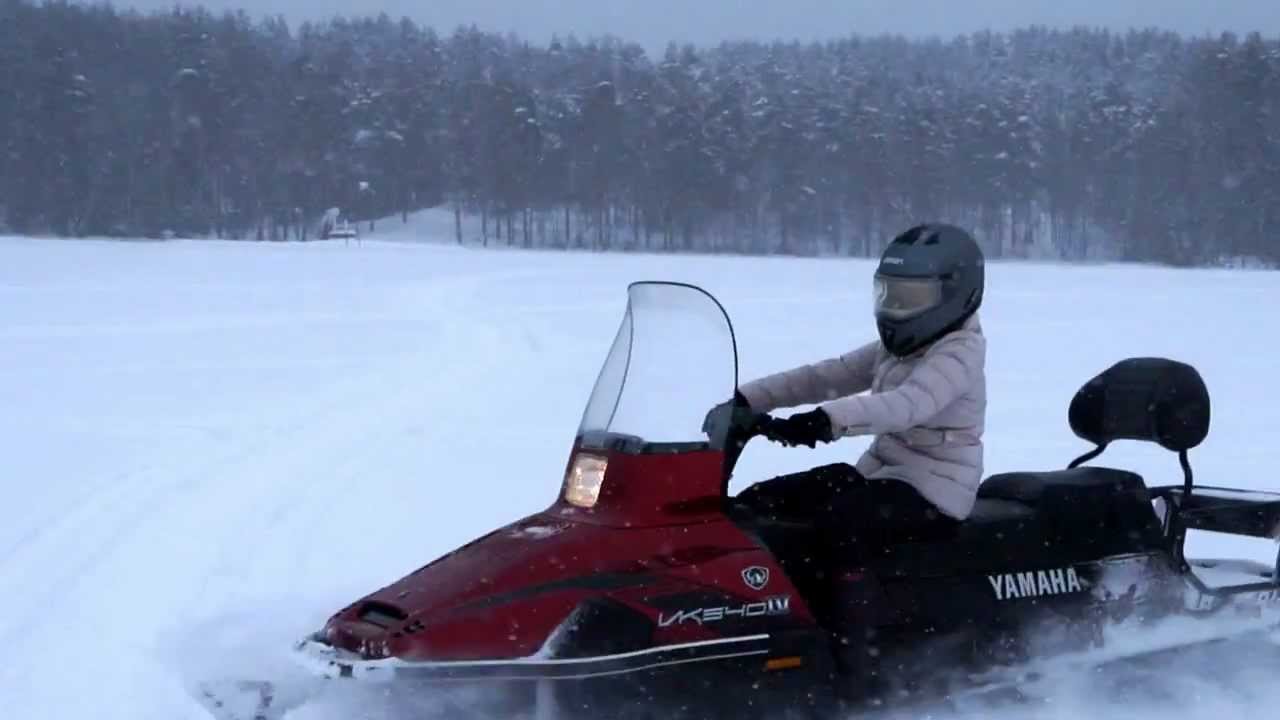Снегоход Yamaha VK540 IV - YouTube