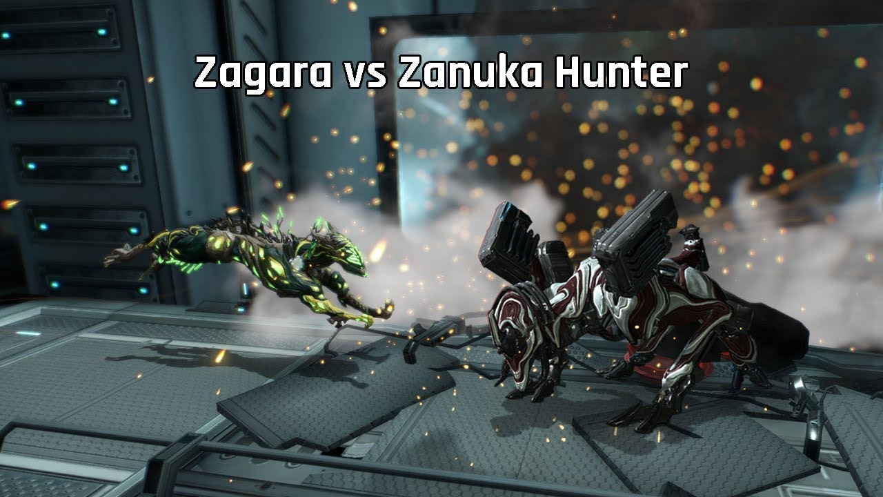 Lvl 85 ZANUKA Hunter DEAD in 15 seconds FLAT | WarFrame gameplay - YouTube