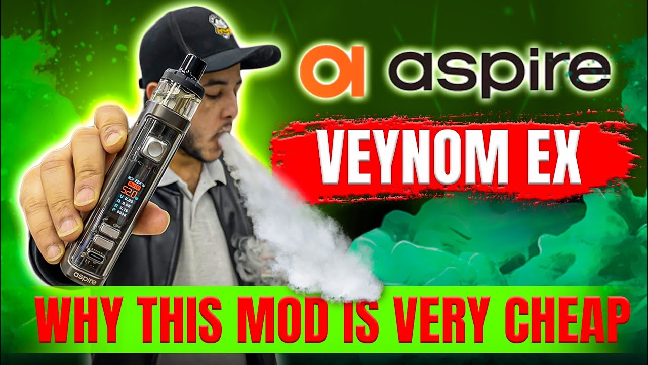 Veynom Ex Aspire - Vape device - Mod device - shisha Veynom Ex Device ...