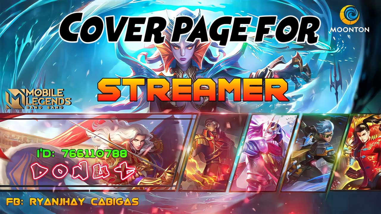 Cover Page For Streamer MLBB tutorial How To Make Cover Page For Facebook Gaming 2020 Donut Cover Page For Streamer MLBB tutorial How To Make Cover Page For Facebook Gaming 2020 Donut