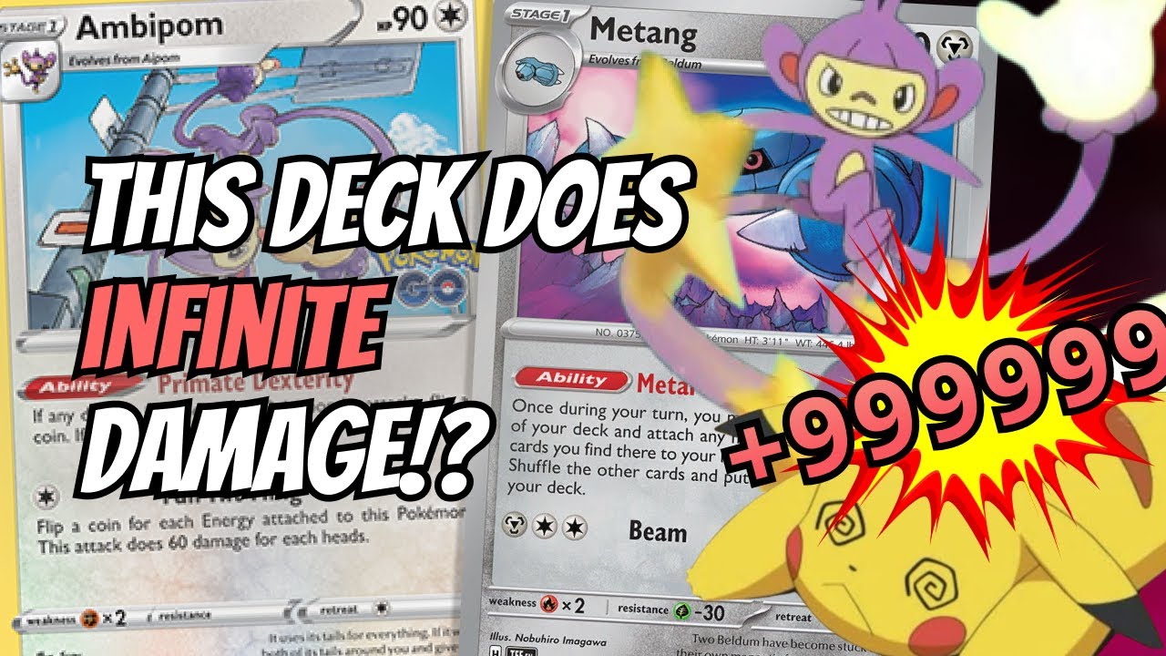 This deck does literal INFINITE damage!? PTCGL Deck Review - YouTube