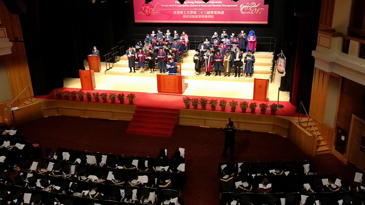 PolyU Graduation 2017 畢業歌 - YouTube