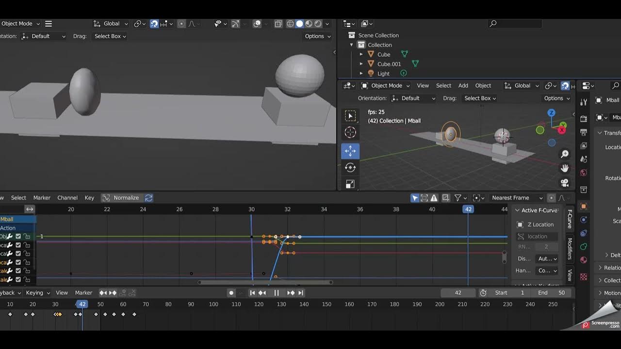 Animacion en blender - YouTube