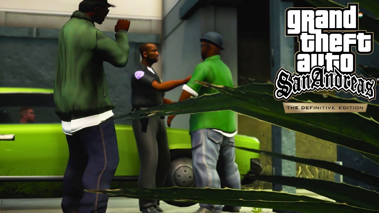 GTA SA The Definitive Edition NEW UPDATE: The Green Sabre - YouTube