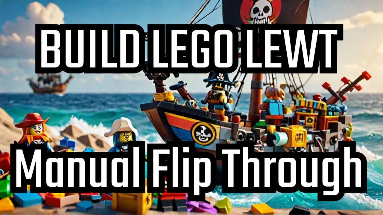 LEGO Mixels 41568 Lewt Building Kit - Manual Flip Through | Pirate ...