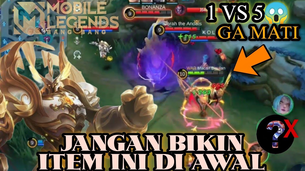 URANUS BEST BUILD|BEST EMBLEM!? TERKUAT DAN ROTASI EXP LANE🔥MOBILE ...