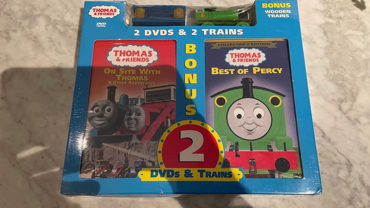 Thomas and Friends: On Site with Thomas and Best of Percy with Wooden ...