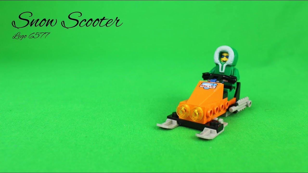 Lego 6577 - Snow Scooter - YouTube
