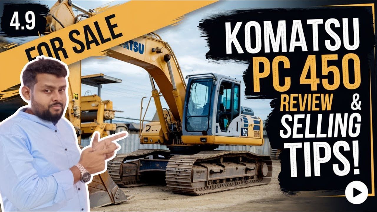 Review & Selling Guide for the Komatsu PC 450 Excavator | Is It Worth ...