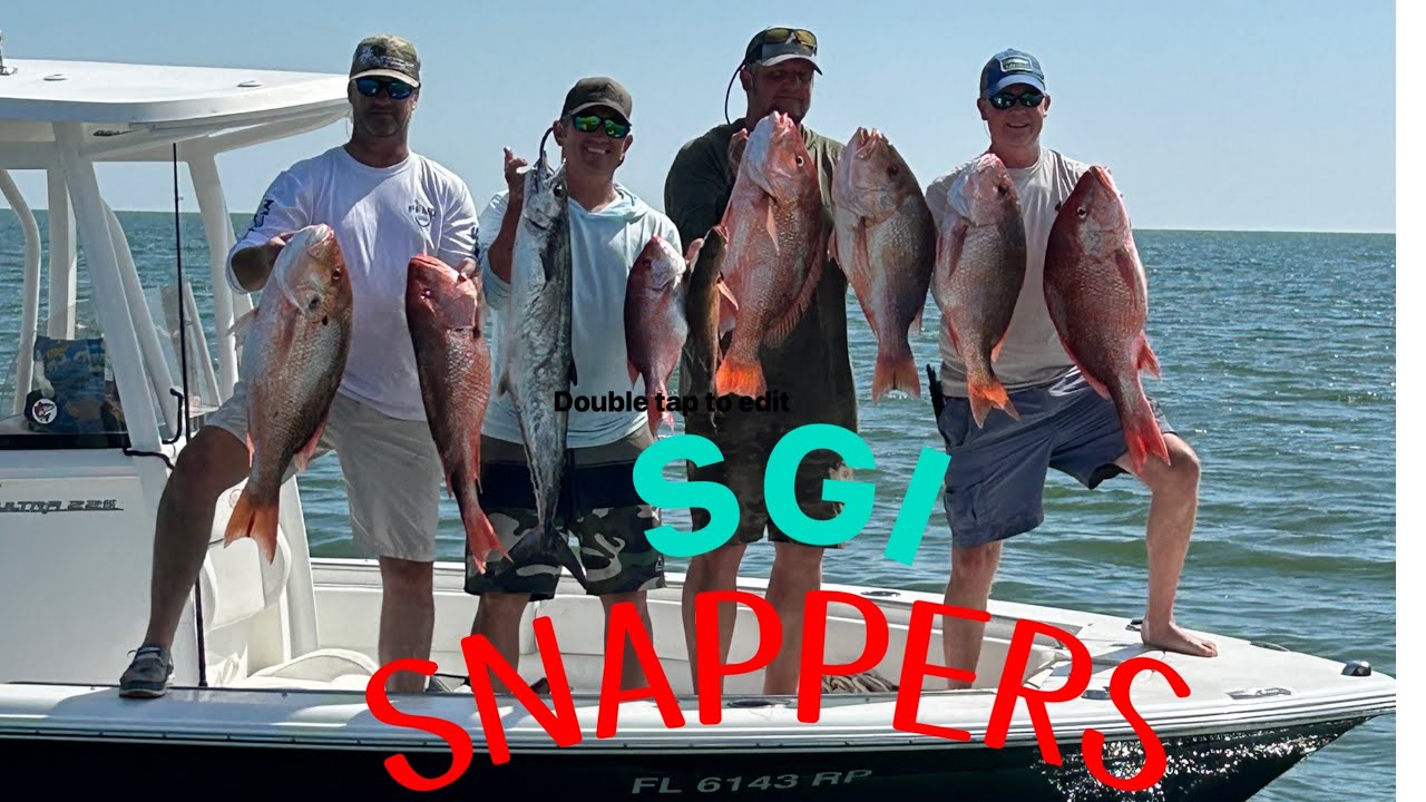 SNAPPER Fishing SGI 20 Miles Out!!! My BOAT 4 SALE!!!! - YouTube