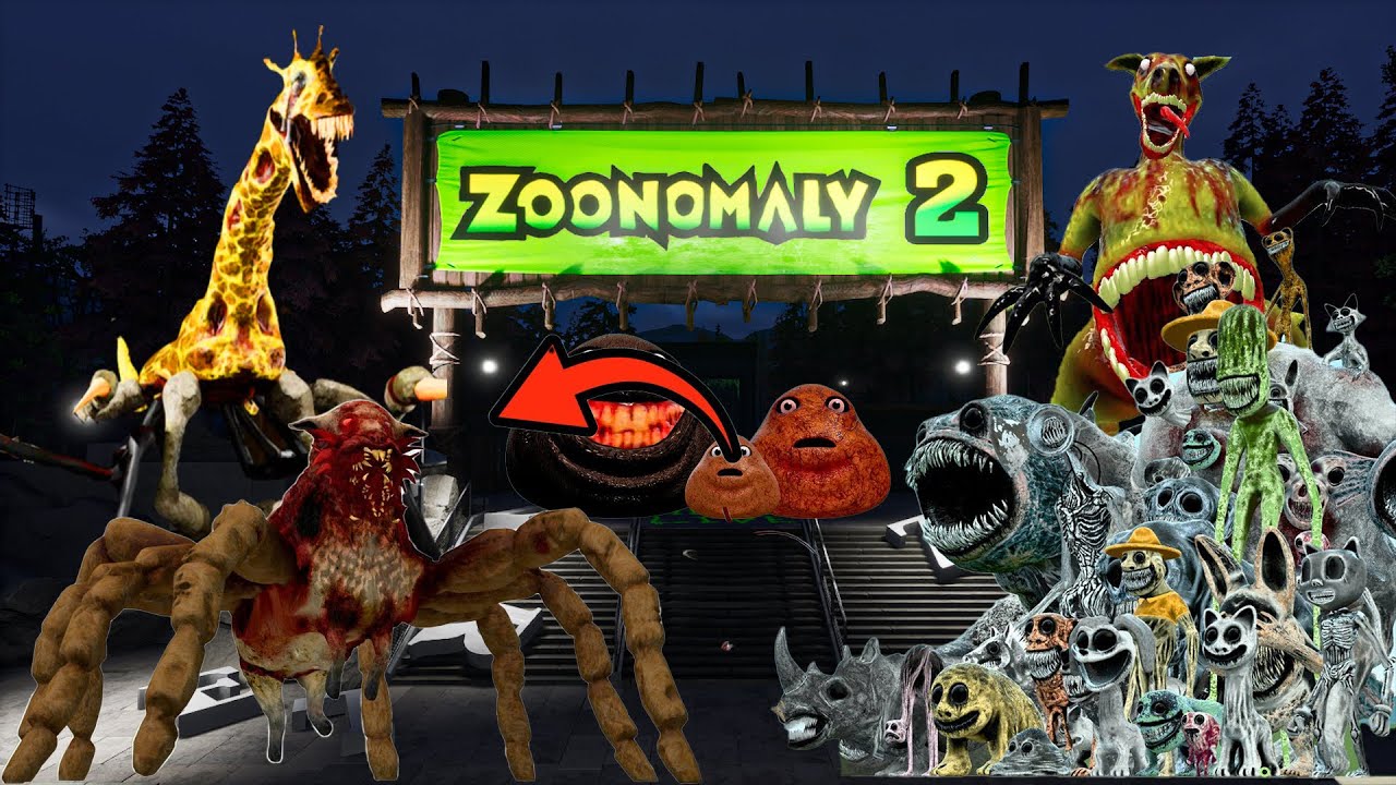 Zoonomaly 2 Official Teaser Full Game Play | New Monsters: Giant Spider ...