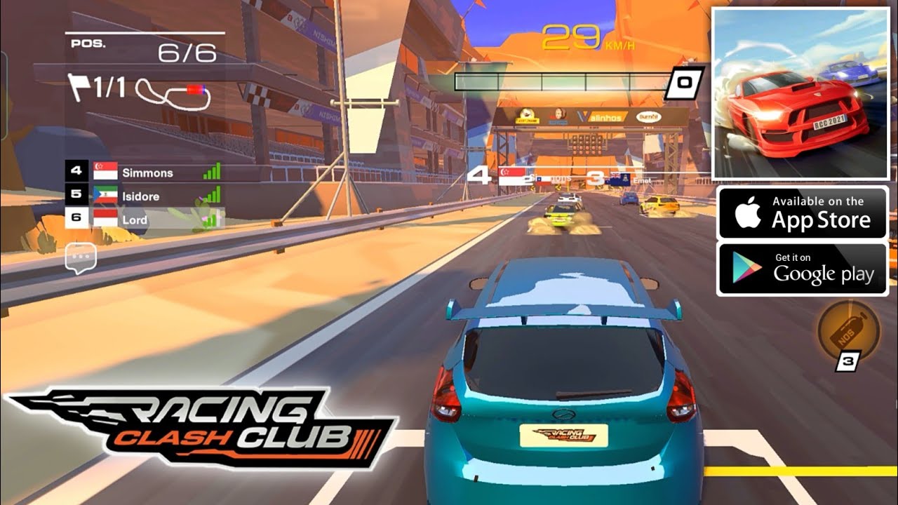 Racing Clash Club - Android Gameplay Part 1 - YouTube