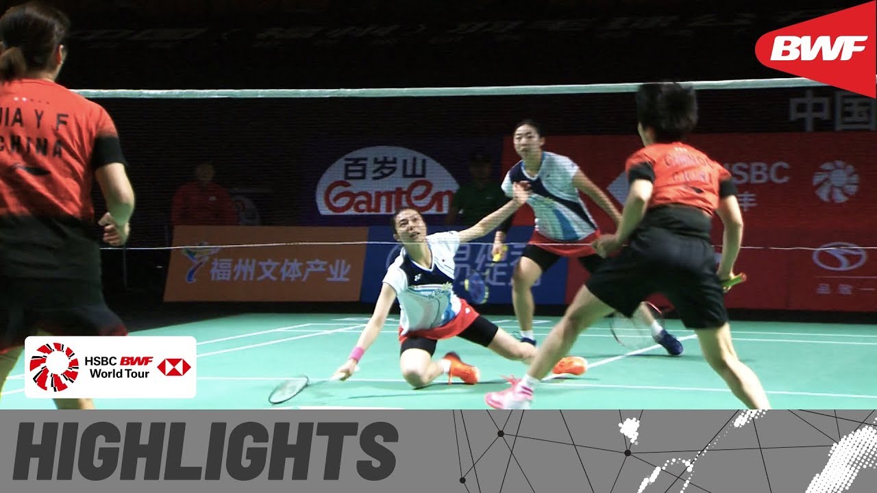 Fuzhou China Open 2019 | Quarterfinals WD Highlights | BWF 2019 - YouTube