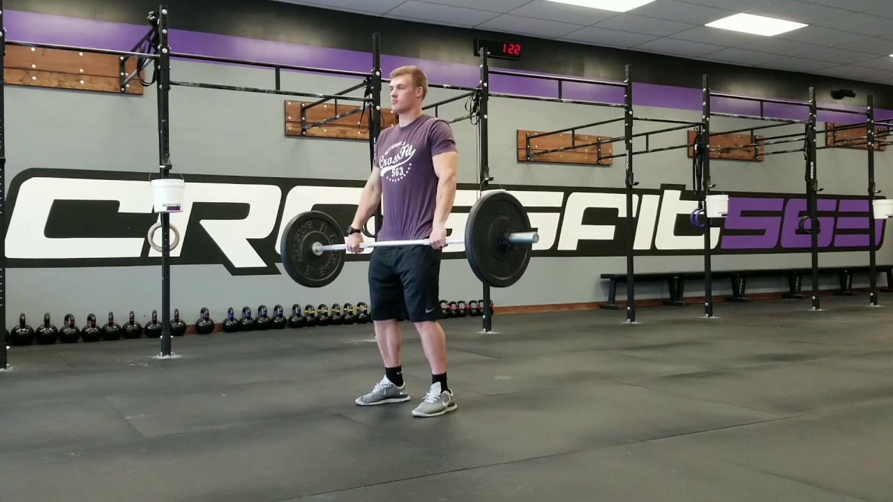 High Hang Squat Clean - YouTube