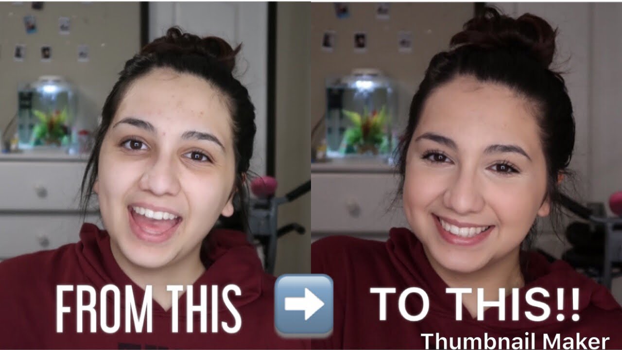 QUICK AND EASY MAKEUP TUTORIAL - YouTube