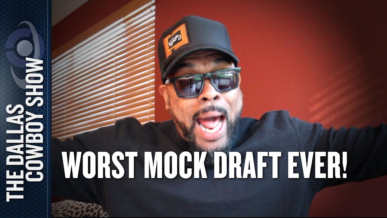 The Worst NFL Mock Draft Ever... - YouTube