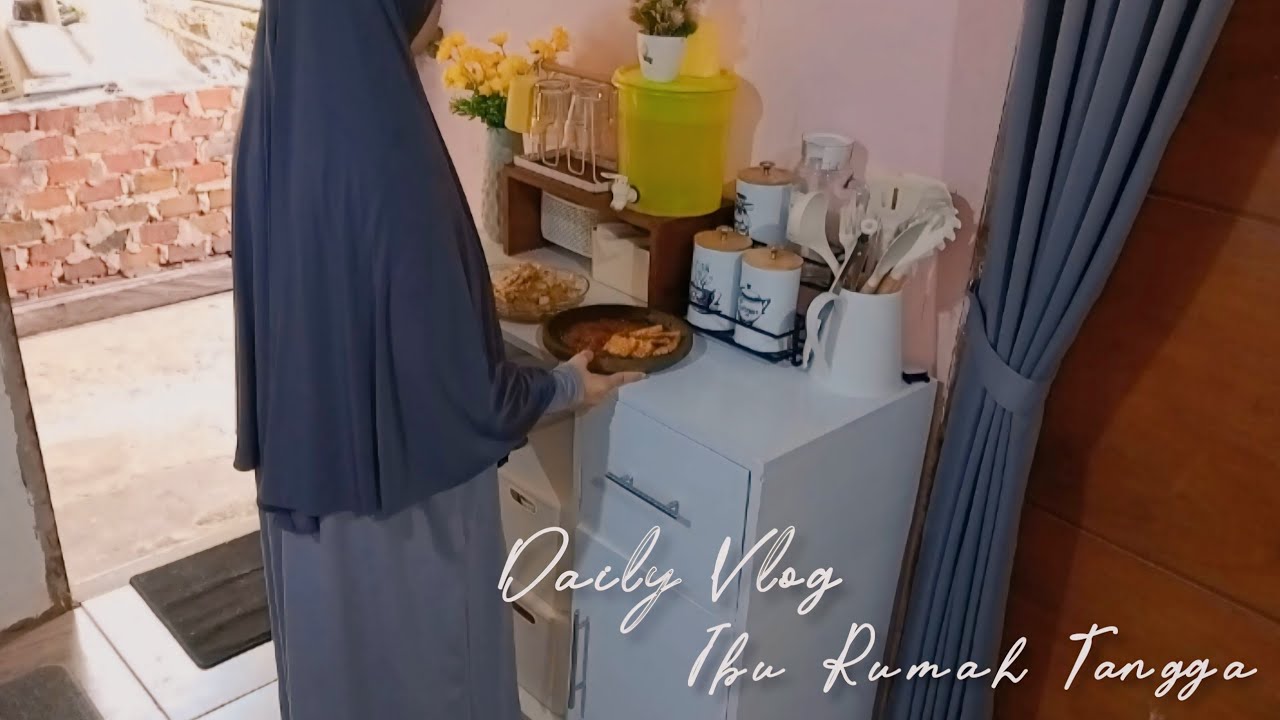 Daily Vlog Irt Aktivitas ibu Rumah tangga sehari hari ️ Masak menu ...