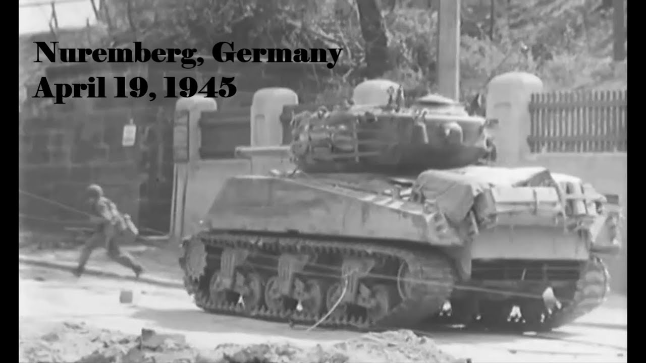 45th Infantry Division takes Nuremberg, Germany; April 19, 1945 - YouTube