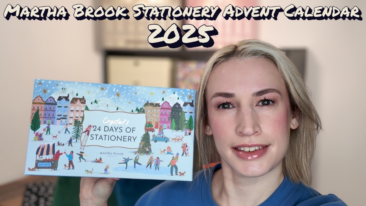 Martha Brook Stationery Advent Calendar 2025 - YouTube